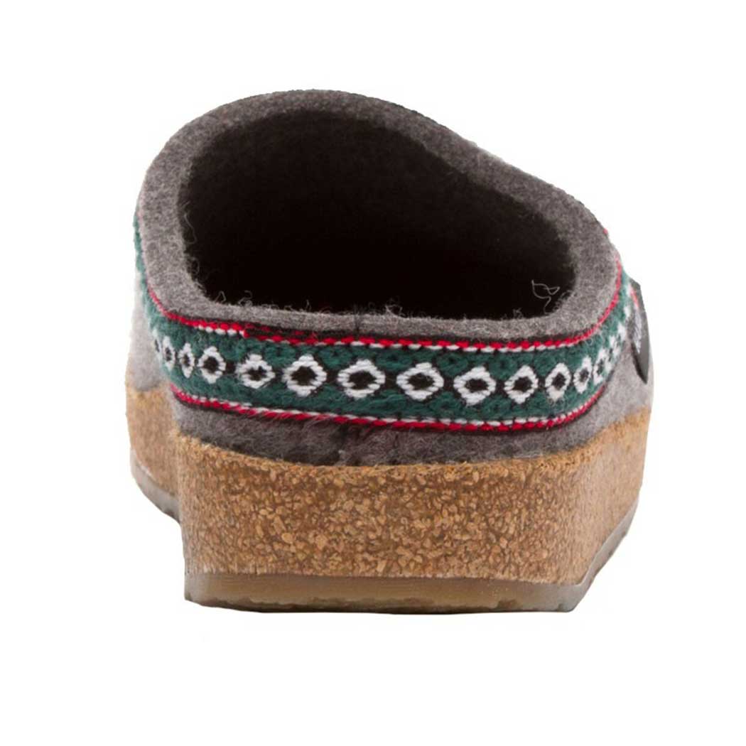Haflinger GZ Classic Grizzly Wool Felt Clogs | Dodds Shoe Co.