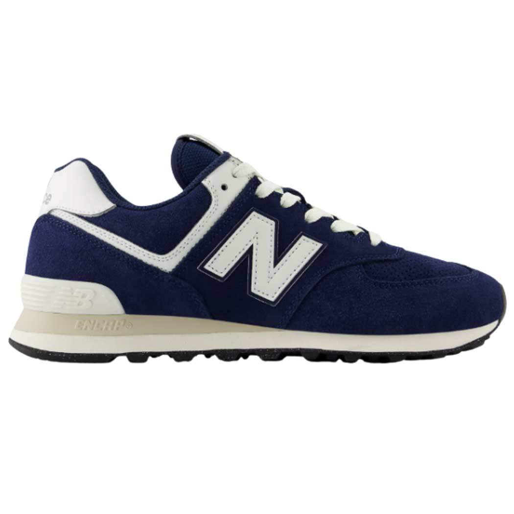 New Balance 574 Navy/ Sea Salt-Free shipping!